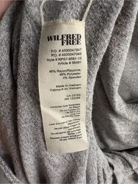 Aritzia | Dresses | 39 Wilfred Free Aritzia Izadora Sleeveless ...